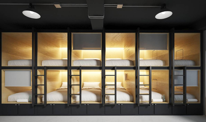 2024 JZD Capsule Sleeping Pod Bunk Bed - Modern & Durable