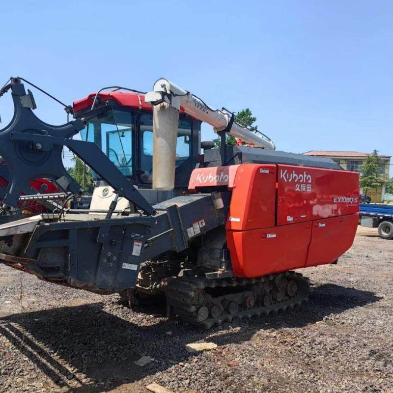 Popular Second Hand PRO1108 Crawler Combine Harvester High Efficiency ...