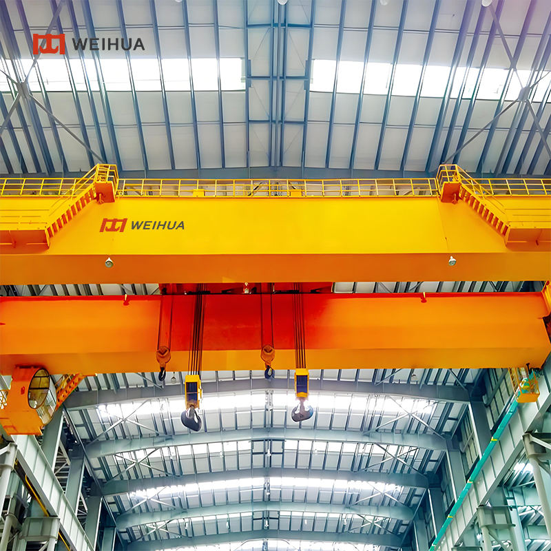 QE Type Double Girder Modular System Double Trolley Overhead Crane 10t ...