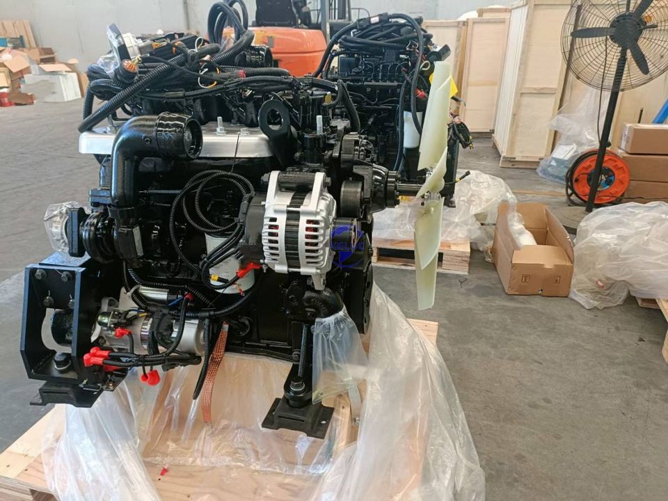 QSB4.5 Diesel Industrial Engine Assembly QSB4.5-C130 4.5L 130HP for ...