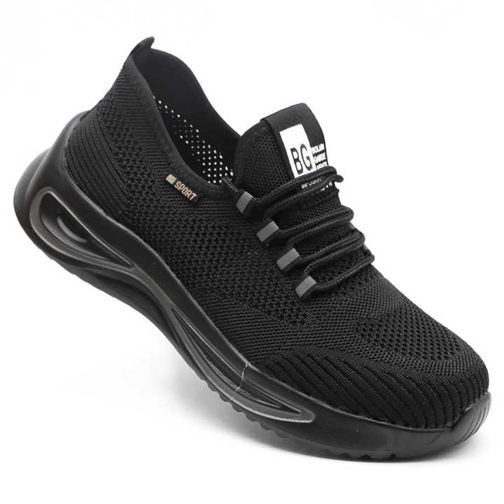 Steel Toe Breathable Lightweight Shoe for Safety & Comfort