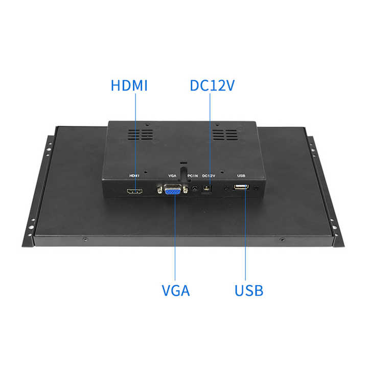 High Brightness Industrial Touchscreen Monitors for Outdoor