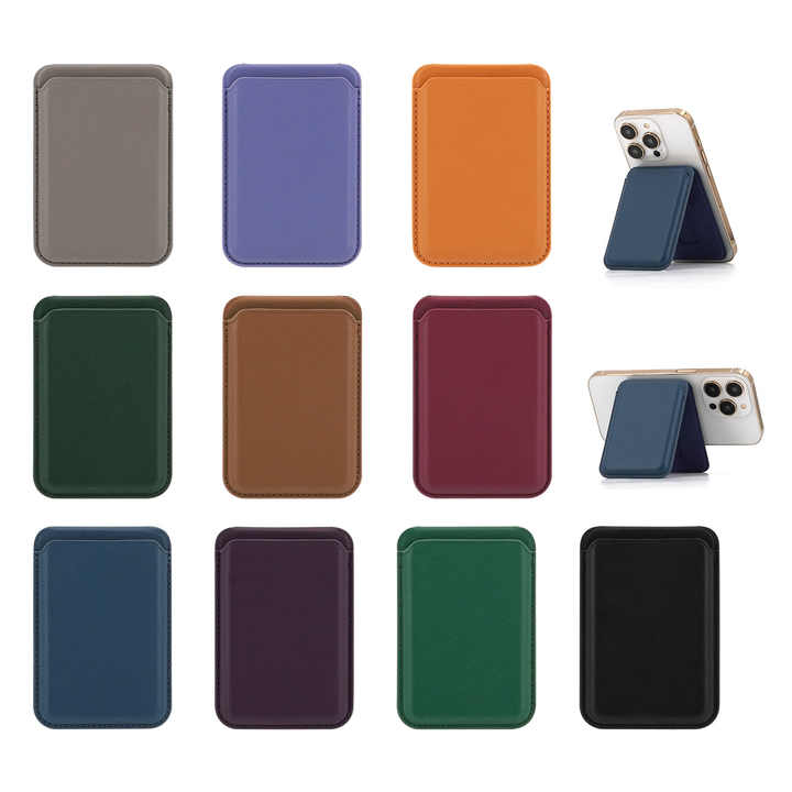 Leather Magnetic Wallet for Iphone - Versatile & Stylish