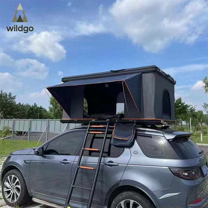 Slim Roof Top Tent Rooftop Tent Cover Hard Shell 3 Waterproof ...