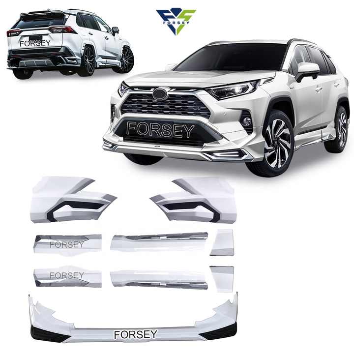Car Body Kit Front Bumper for 2019-2020 RAV4 Body Kits