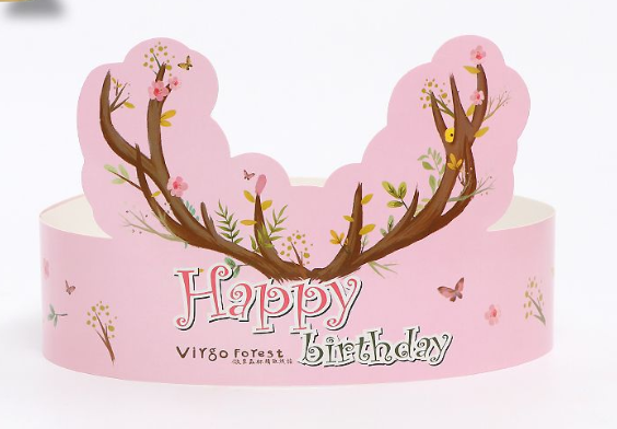 Custom Logo New Decorations Crown Paper Hats Happy Birthday Themed ...