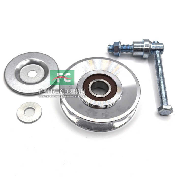 Excavator Air Conditioner Idler Pulley 327-7193 Belt Tension Adjuster ...