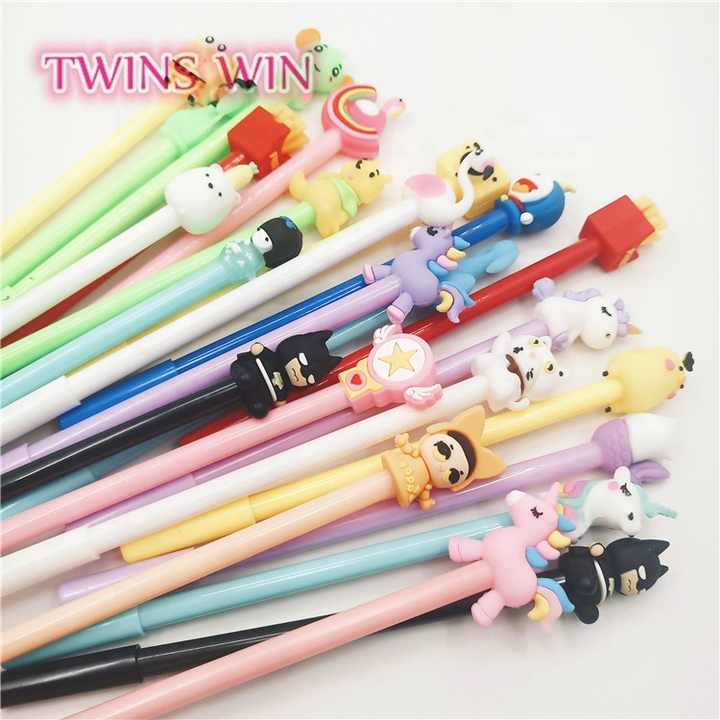 Customize Color Cute Cartoon Gel Pens Bulk Long-Lasting Kawaii Gel Ink ...