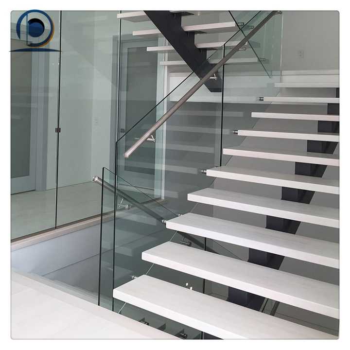Prima Stair of Exhibition Hall Supported Cable Staircase Modern Steel ...
