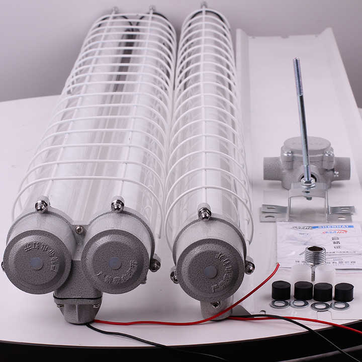 2*36W Explosion Proof Fluorescent Light Fittings Factory Direct