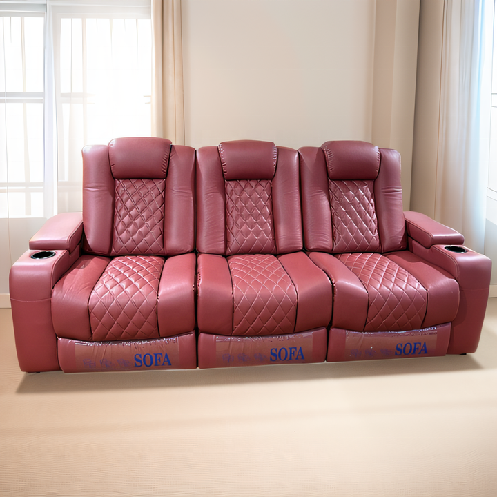 Media Room Sofa Theater Furniture with Mini Android Projector 4k