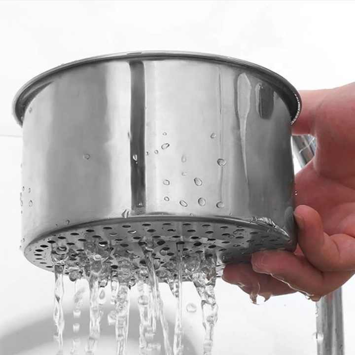 New Arrival Kitchen Sink Swan Drain Basket Stainless Steel