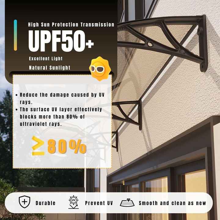 Home Eaves Awning Terraces Balconies Aluminum Alloy Canopies windows ...