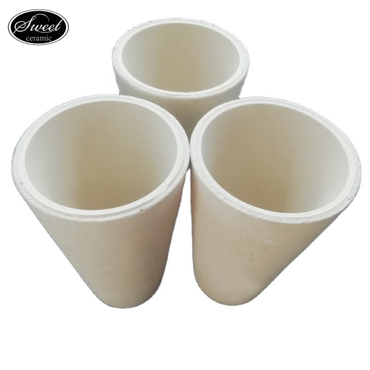 SWT Refractory 45g Crucible Fire Assay Clay Crucible Ceramic Gold Fire ...