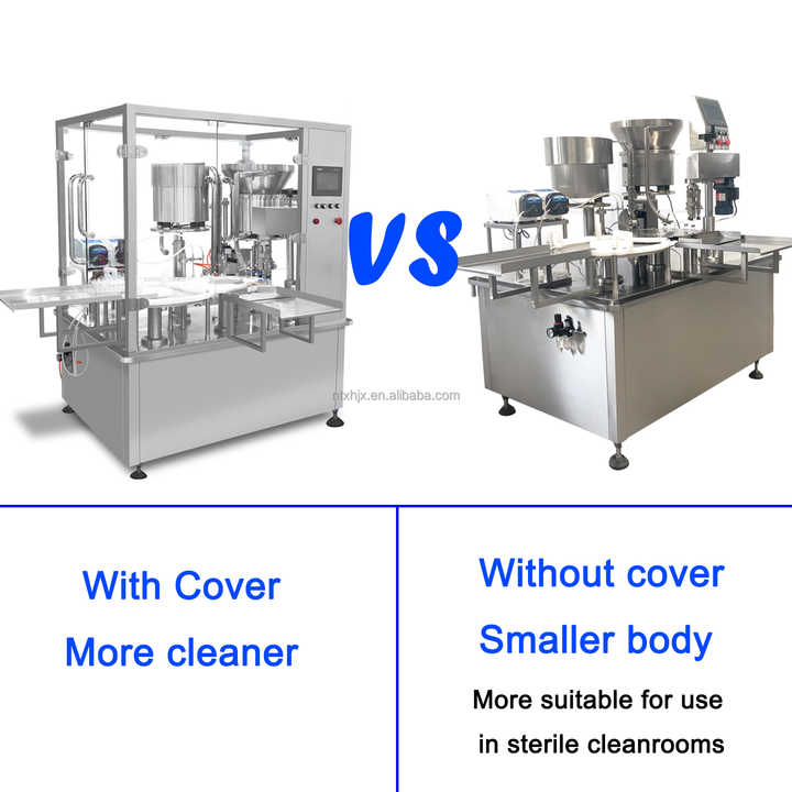 GMP Standard Full Automatic Auto Vial Filler and Capper 5ml 10ml 20ml ...