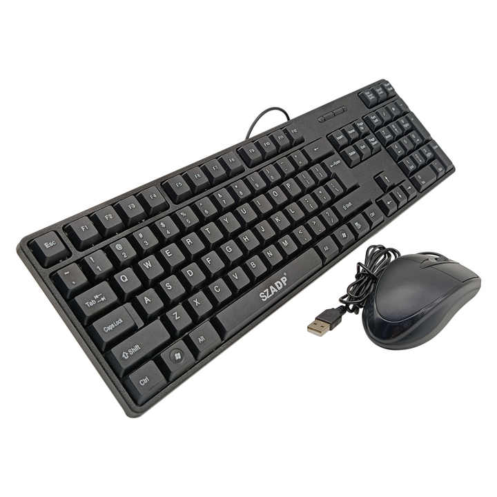 Silent Wired/wireless Mouse Keyboard Set USB Interface for Laptop ...