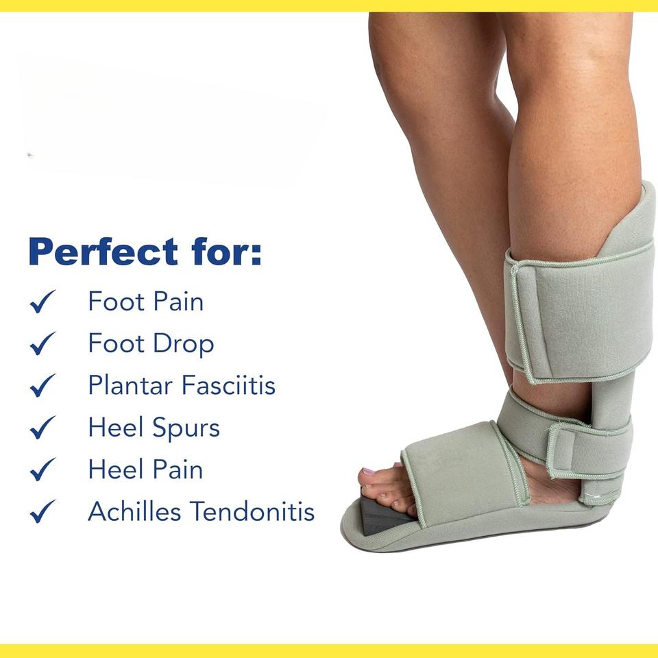 Plantar Fasciitis Sleeping Boot Night Splint Foot Drop Brace for ...