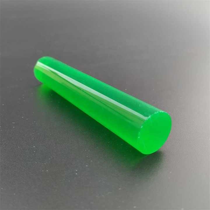 Transparent clear Acrylic Stick Circular Colors Solid PMMA Plexiglass ...