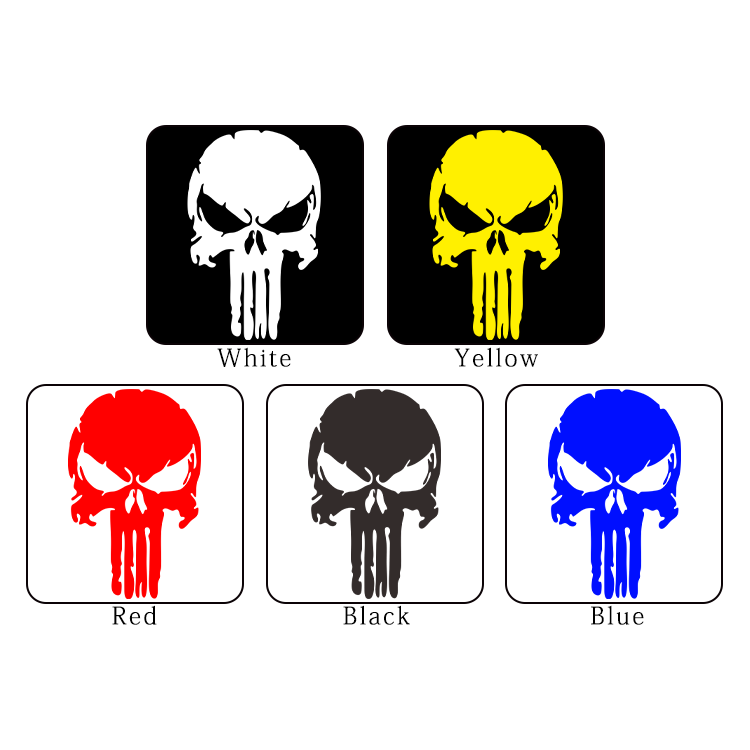 Horror Car Decals and Stickers - Durable and Waterproof