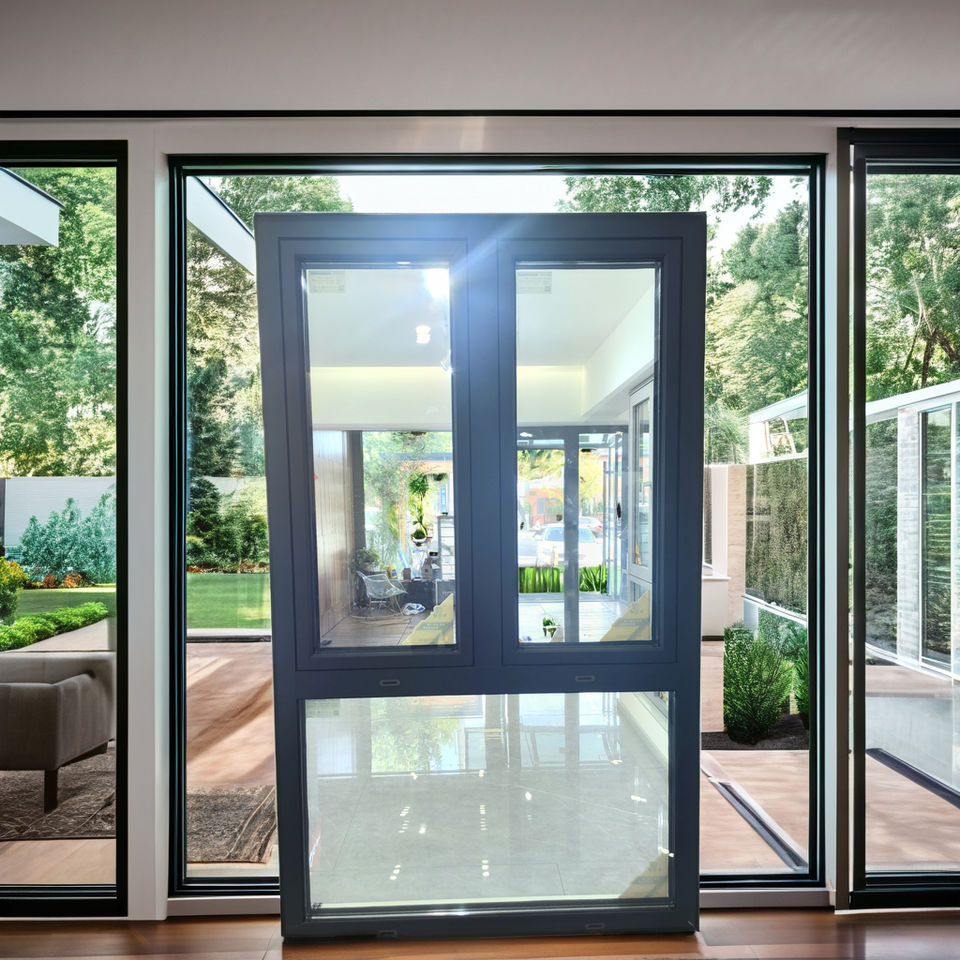 Modern Horizontal Aluminum Alloy Window Casement Outward Opening ...