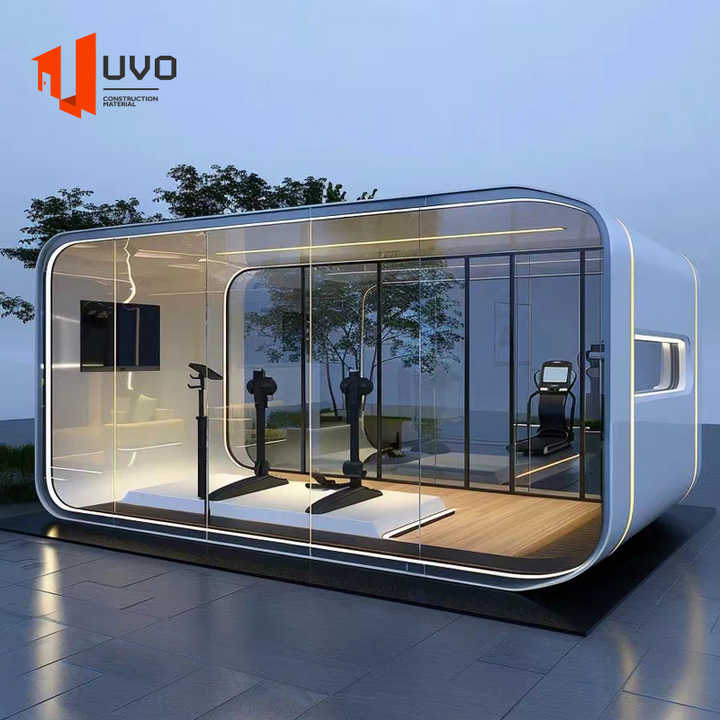 Australian Solar-Powered Portable Home Gym Capsule Cabin with Fitness ...