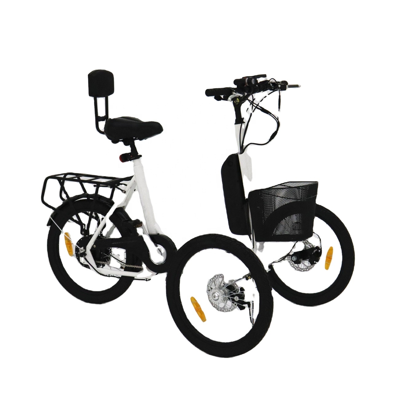 Shop Online 2 Front Wheel Trikes Steel Body & Foldable Design | Alibaba.com