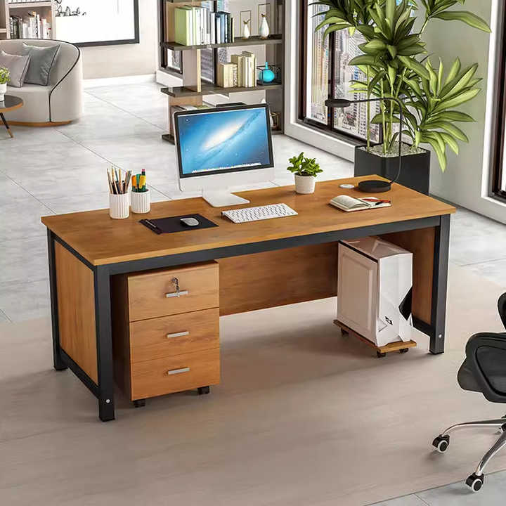 Shop Our Modern Cheap Desk Workstation with File Cabinet