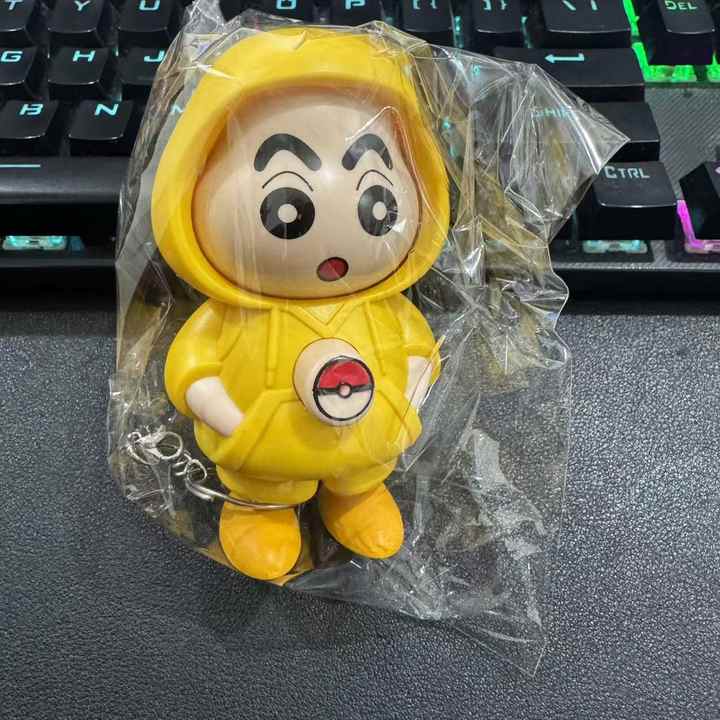 New Trendy Pikachu Single Face Transformation Toy Small Plastic Crayon ...