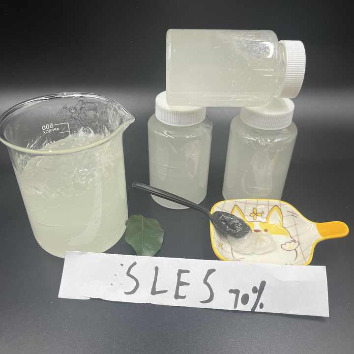 SLES 70% Detergent Grade Sodium Lauryl Ether Sulfate Cosmetic Cleaning ...