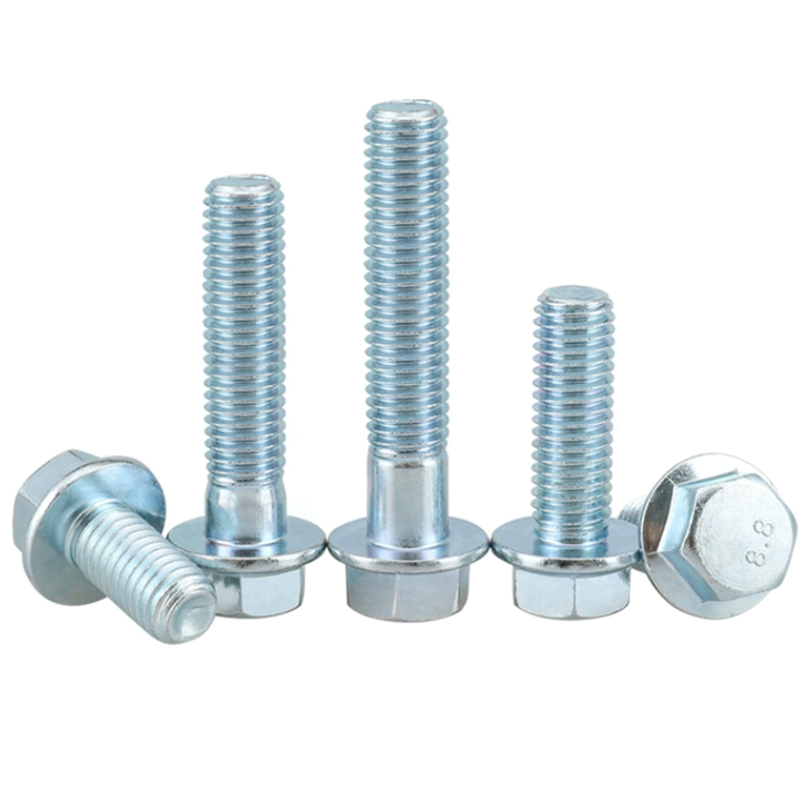 M5 M6 M8 M10 M12 M14 Carbon Steel Blue Yellow White ZINC Plated Hexagon ...