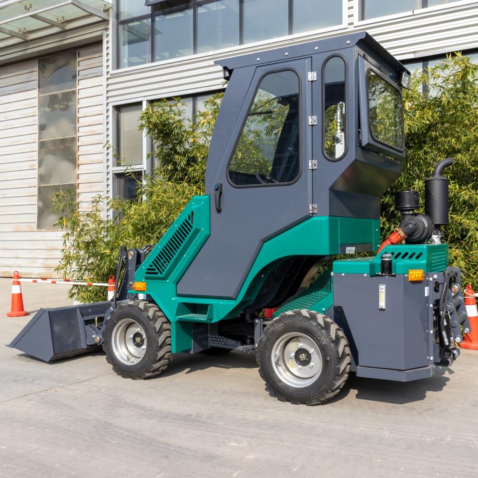 Agriculture Diesel Four Wheel Drive Loader Hightop L28 Telescopic Arm ...