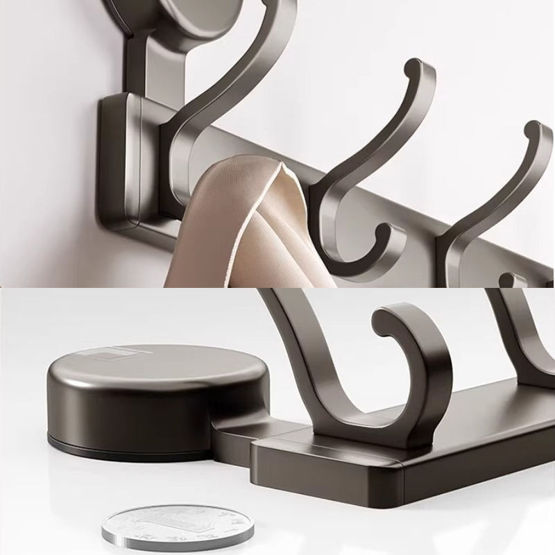 Gun Metal Bathroom Accessories Clothes Hanger Robe Hook Hanger Bathroom ...