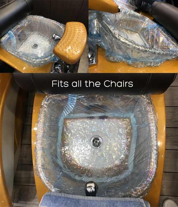 400pcs/box Spa Liner - Disposable Pedicure Bowel Liners