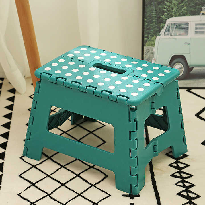 JIAQI Plastic Folding Step Stool for Children - Modern & Foldable