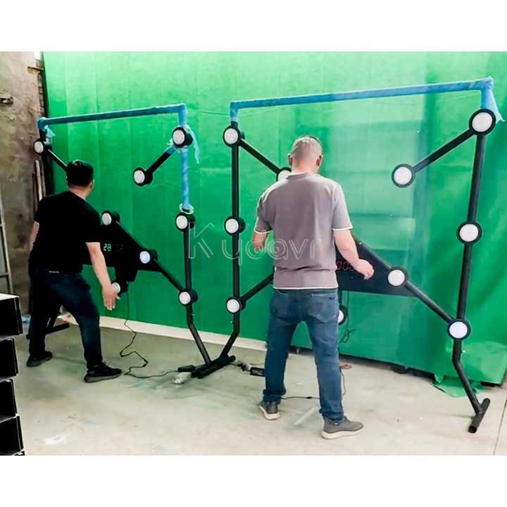 Fuzzy Agility Reaction Time Challenge Game - 12 Blaze Pod