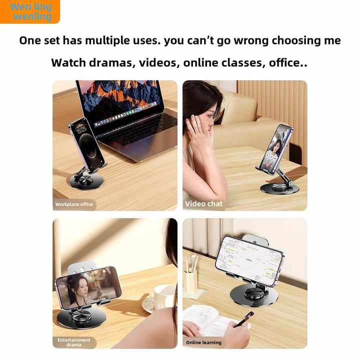 Hot Selling New Model All-Metal Weighted Mobile Phone Stand 360-Degree ...