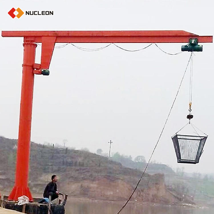 360 Degree Folding Arm Swing Arm - 5 Ton Portable Jib Crane