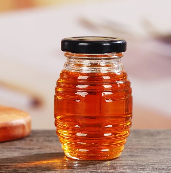 Honeycomb Bee Shape Glass Jars - Perfect for Food Storage