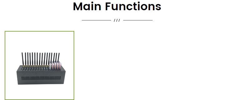 16 Port GSM Modem Modem 4G LTE EC25 Modem with Multi-SIM Card Slot ...