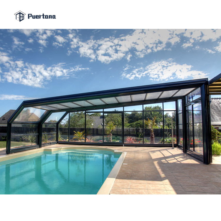 Transform Outdoor Spaces with Quality retractable roof for swimming ...