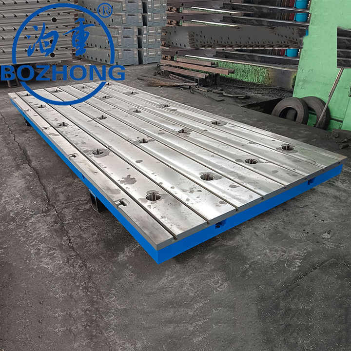 Cast Iron Surface Plate Measuring & Gauging Tool with Stand for Machine ...
