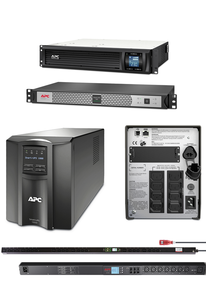 APC SMT1000I-CH 700W/1KVA Smart Online UPS 1000VA 220V 60HZ LCD APC ...