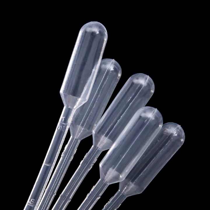 HAIJU Disposable Plastic Pipettes 1ml 3ml 5ml Transparent Graduated ...