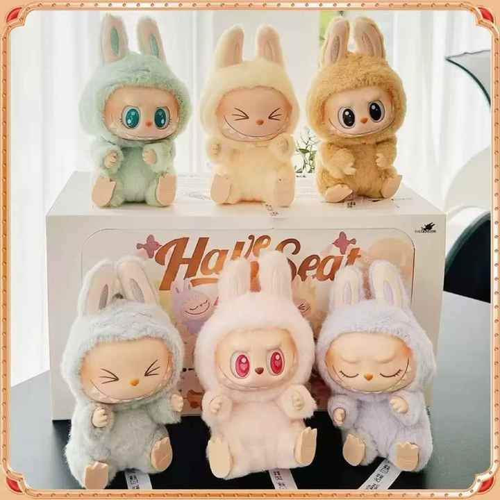 Wholesale Labubu Monster Blind Box Art Toy Labubu Have a Seat Frozen ...