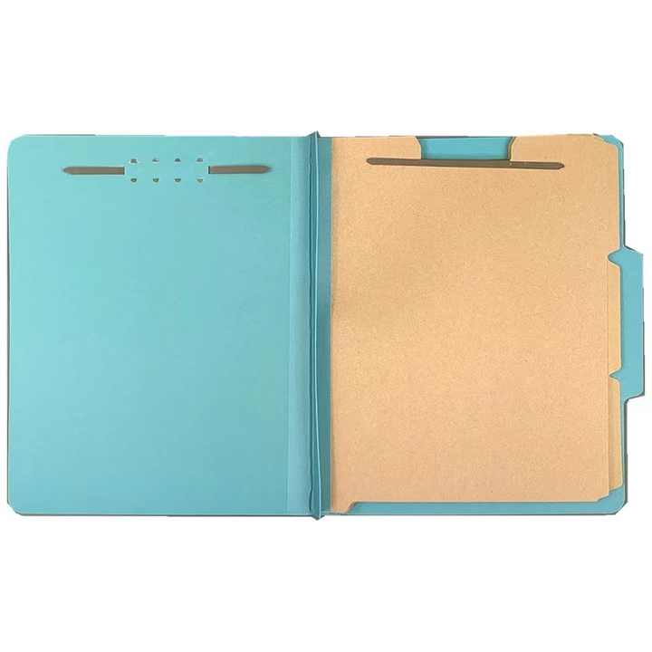 Africa Paper Manila Classification File Folder 2 Divider Assorted Color ...