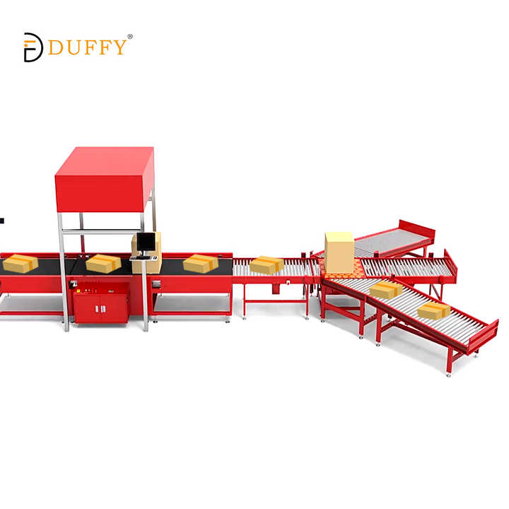 Duffy Belt Conveyor Sorter Sorting High Speed Conveyor Cross Belt ...