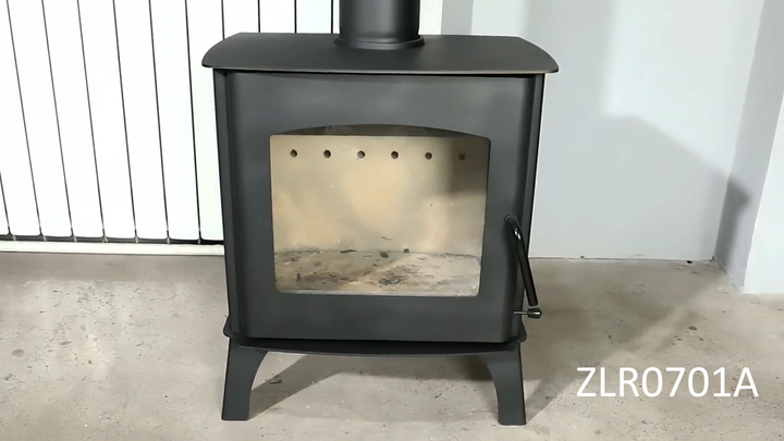 R0701a 7kw Wholesale Black Real Fire Freestanding Wood Burning Stove ...