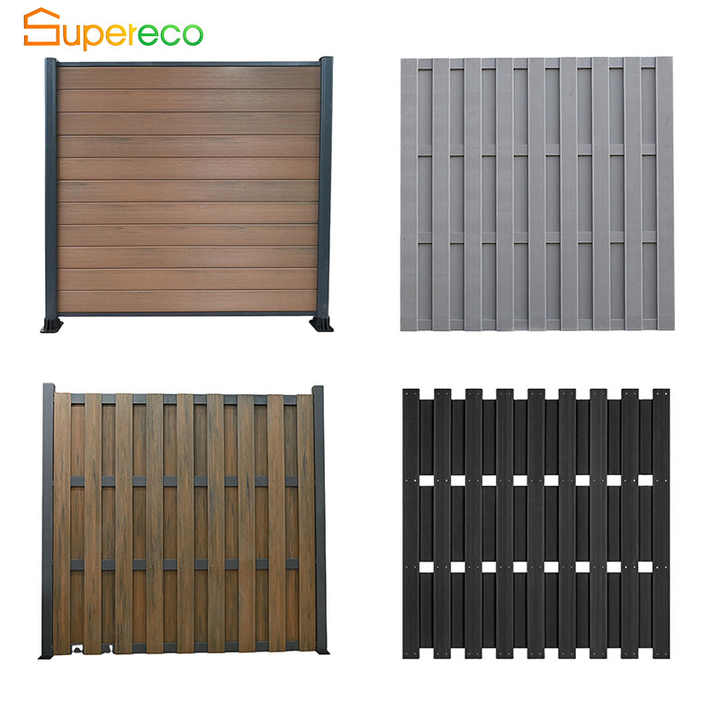 China WPC Trellis Privacy Fencing Nice Price White PVC Wood for Yard 3D ...