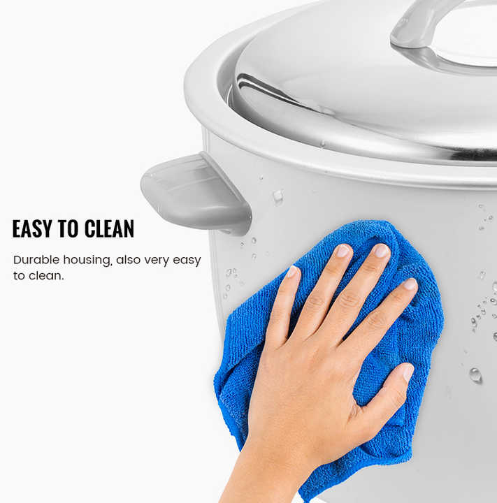 RICH 5.6L Commercial Electric Drum Rice Cooker 35-Cup Large Capacity Automatic Non-Stick for ...