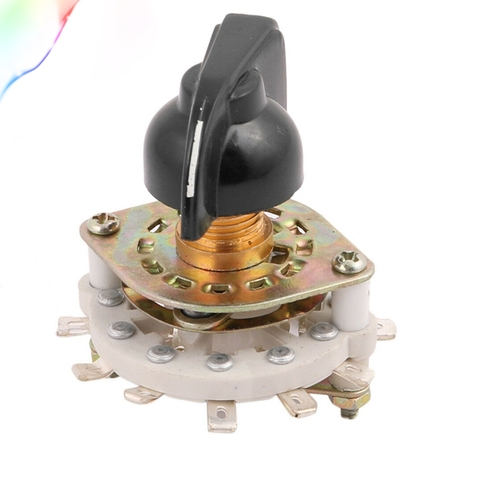 RS1010 Rotary Switch - Versatile 1, 2, and 3 Position Gear Change